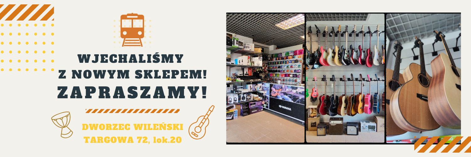 Sklep muzyczny z instrumentami - Warszawa | Salon muzyczny